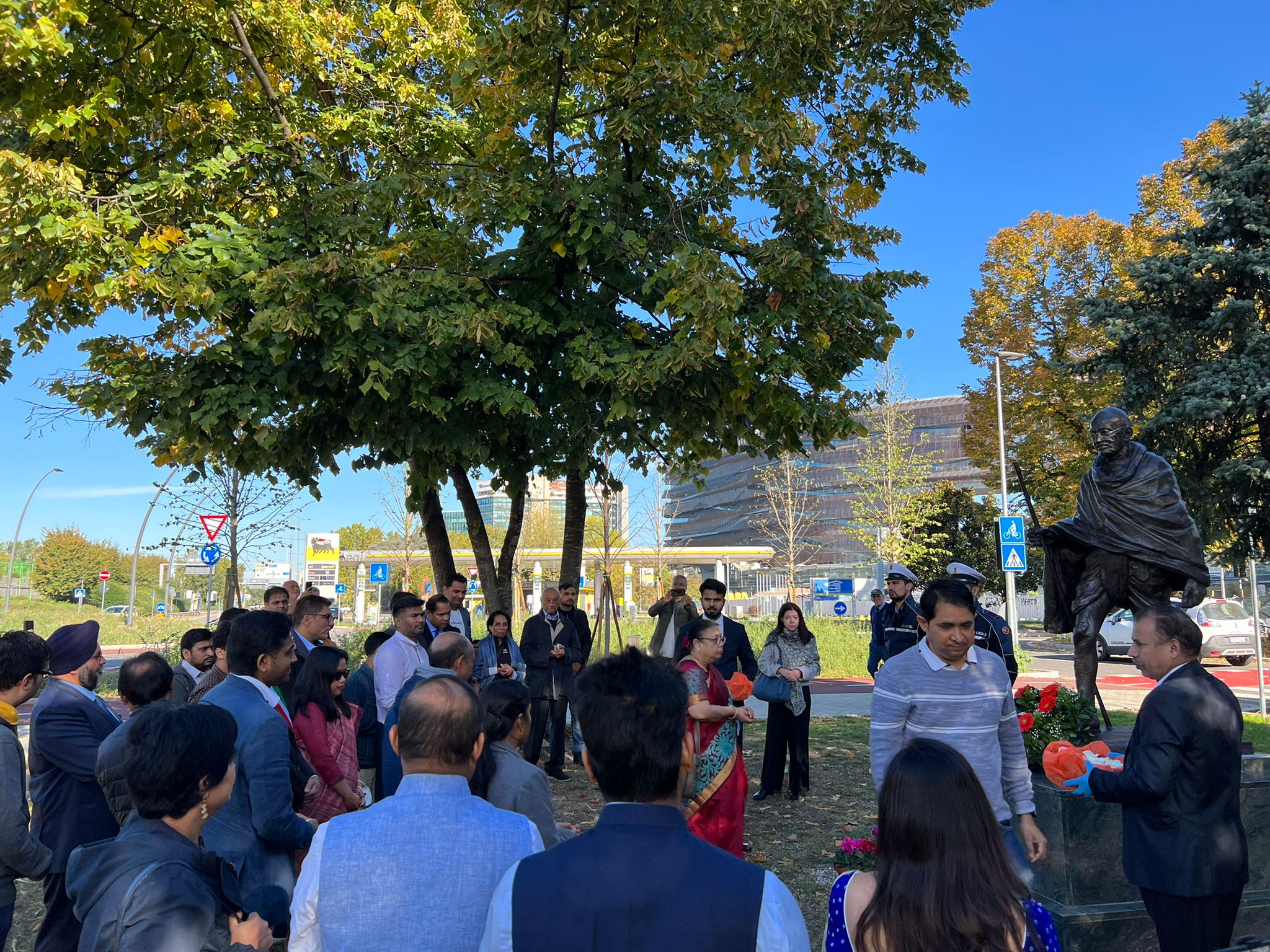 Consulate General of India, Milan celebrated 153rd birth anniversary of ...