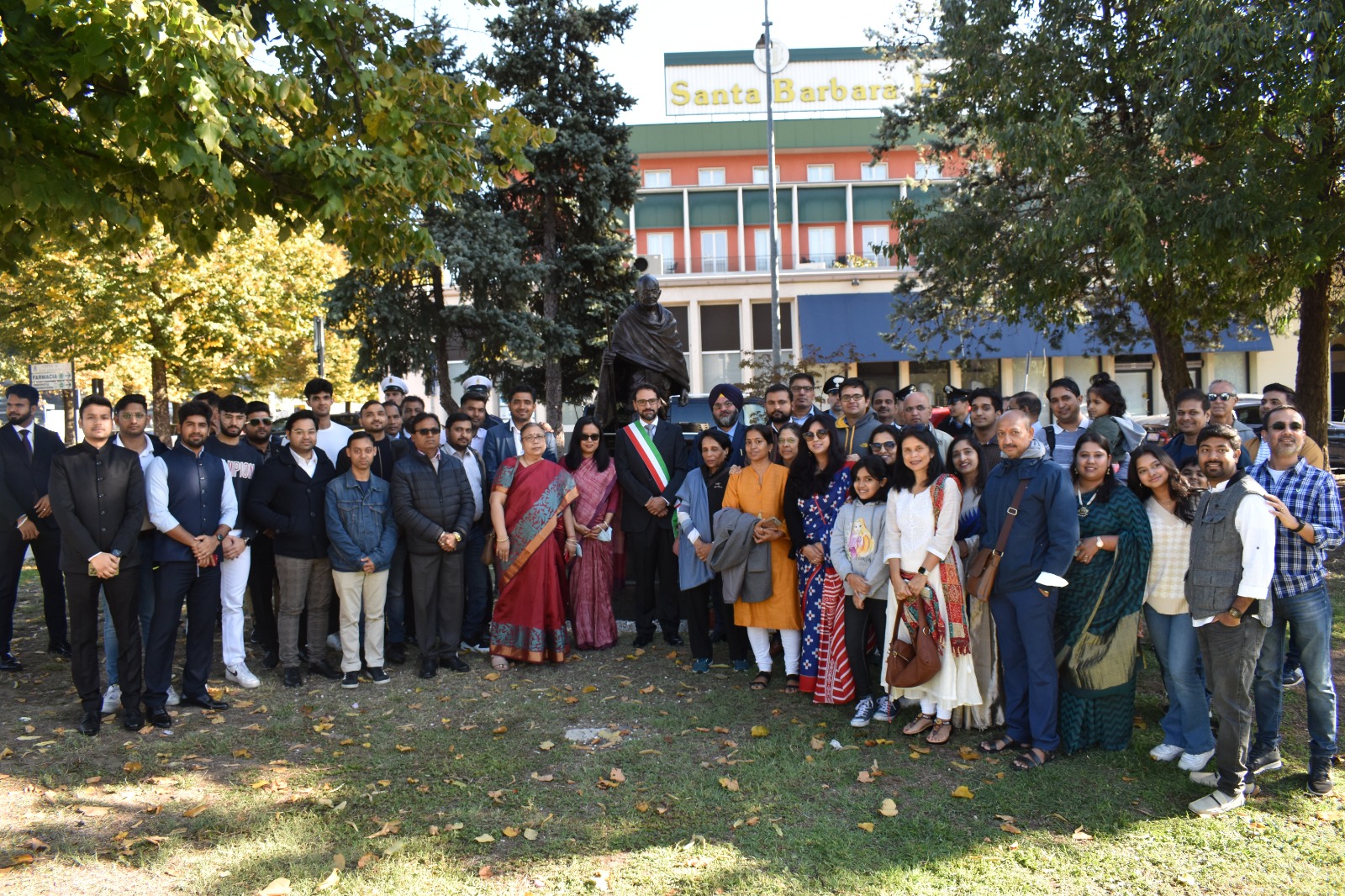 Consulate General of India, Milan celebrated 153rd birth anniversary of ...