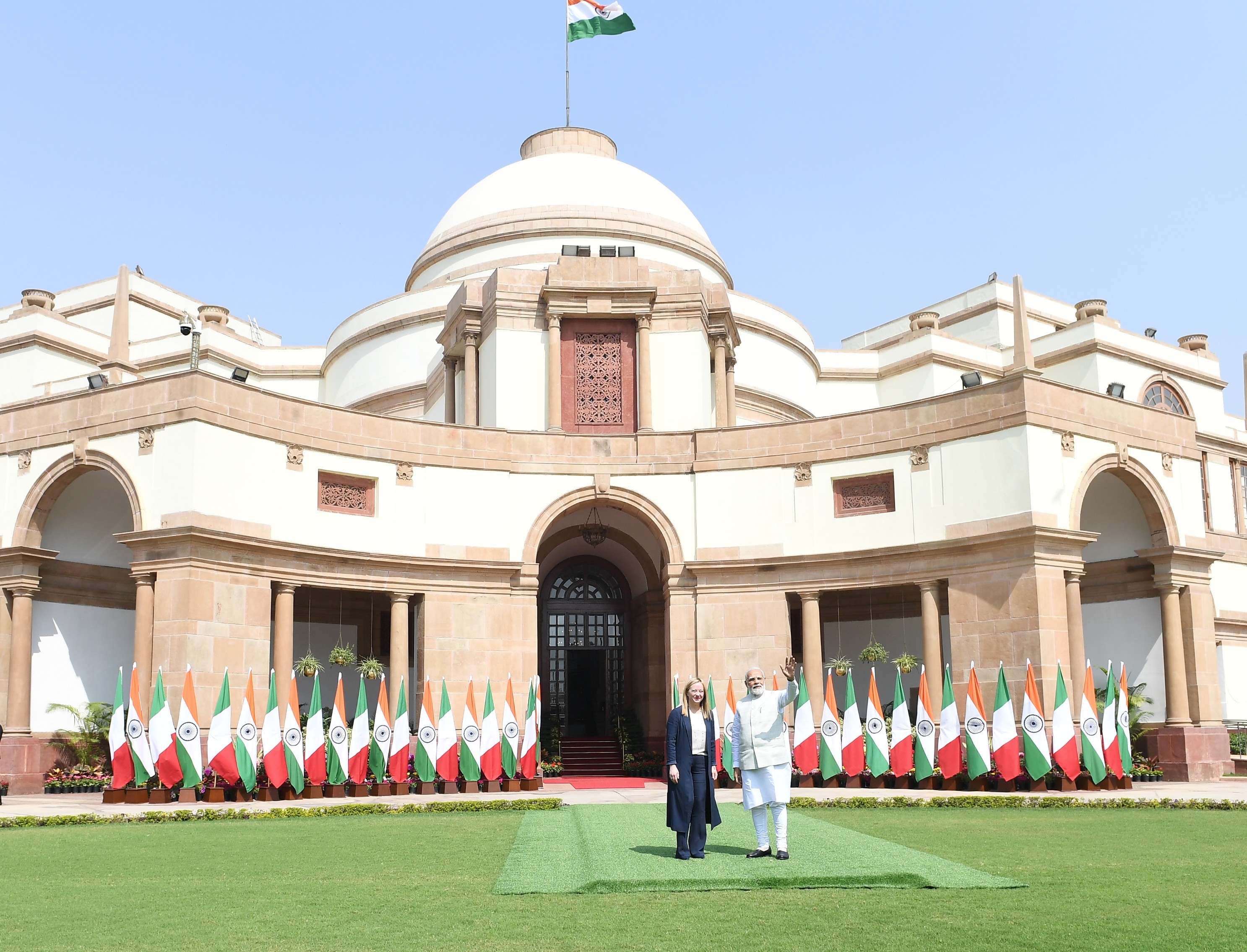 Visit of Hon'ble Prime Minister of Italy Giorgia Meloni to India ...